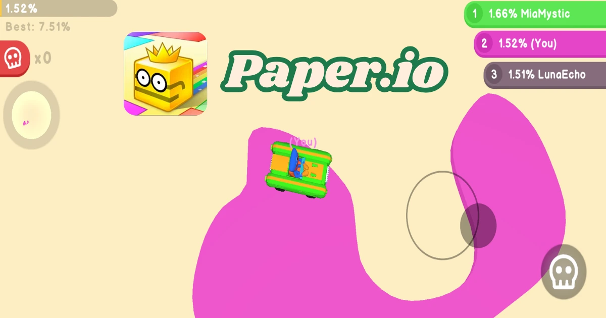 Paper.io Unblocked - Play Multiplayer Territory Games Online For Free ...