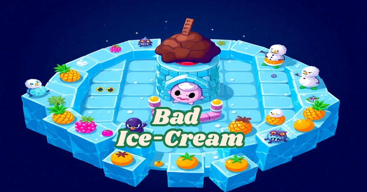 Bad Ice-Cream 🕹️ Free Online Maze And Puzzle Game