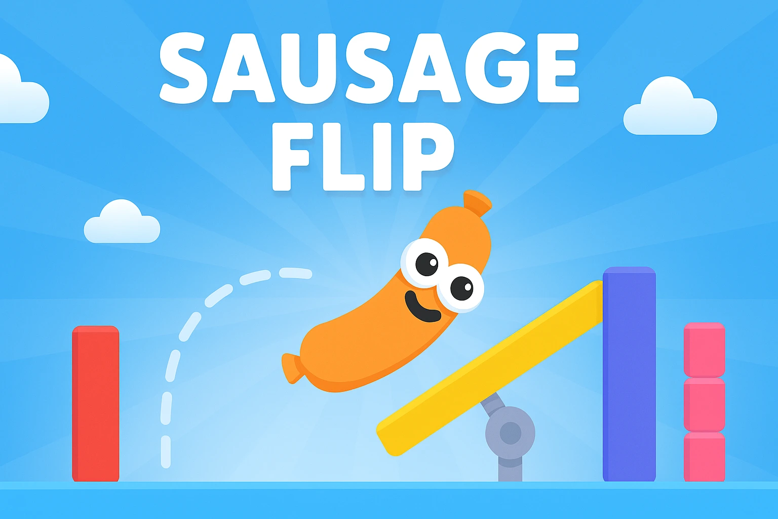 Play Sausage Flip Online 🕹️ Free Crazy Flipping Game