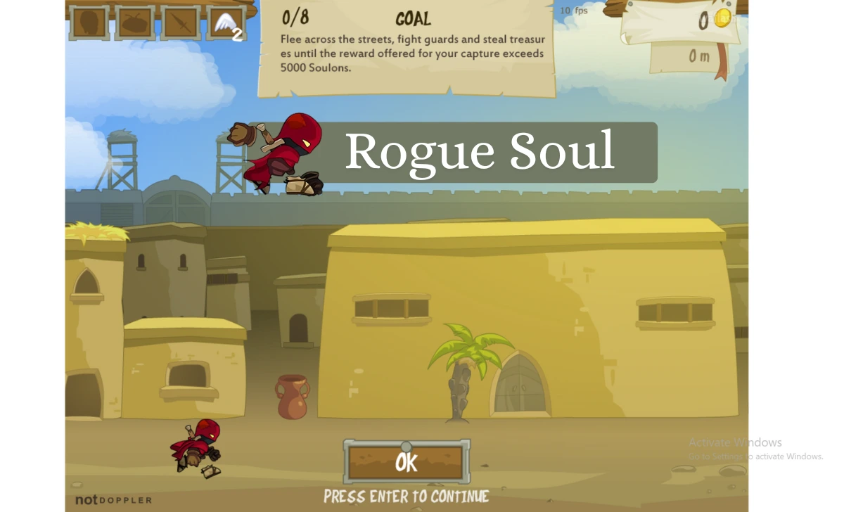 Rogue Soul 🕹️ Run, Jump, And Fight In Epic Adventure Online